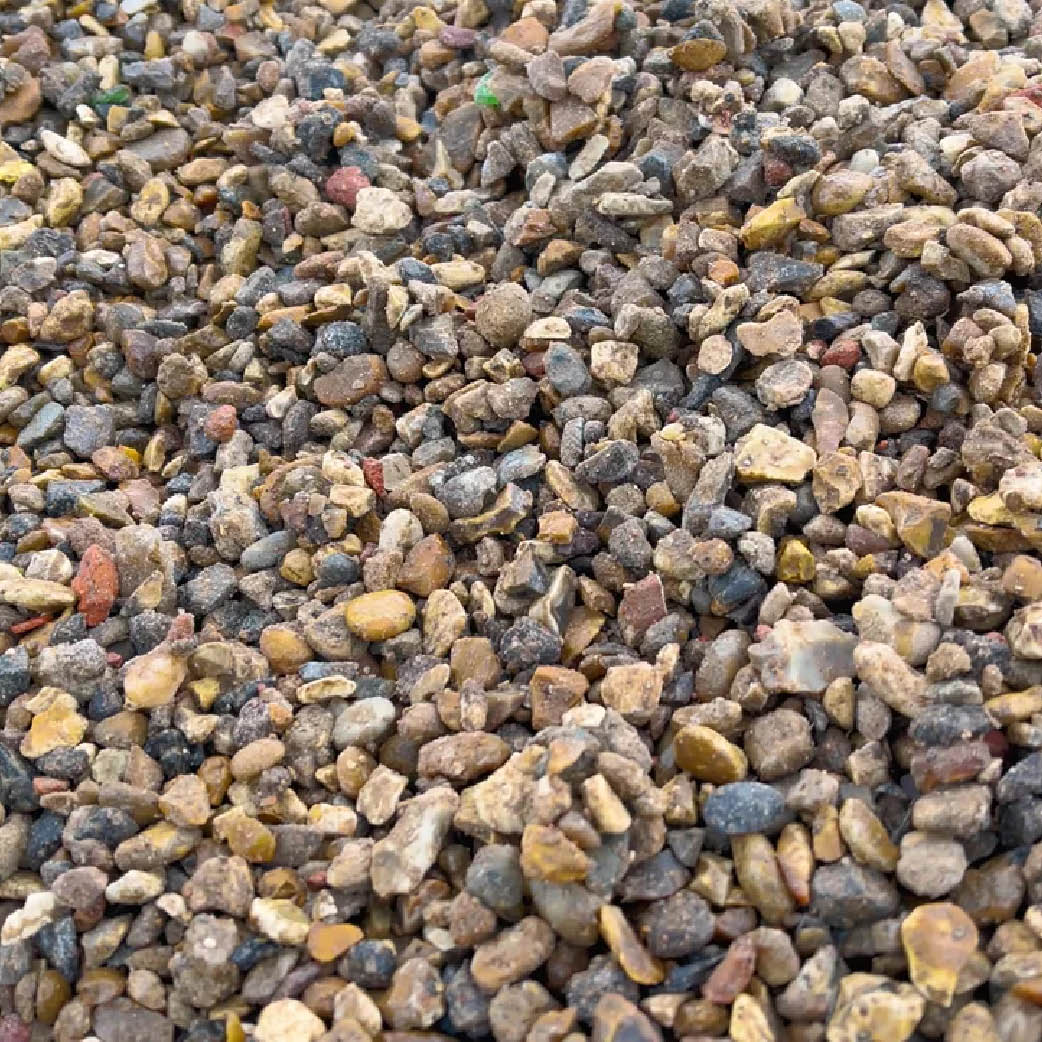 Washed recycled shingle /// Thomas Bros Ltd.