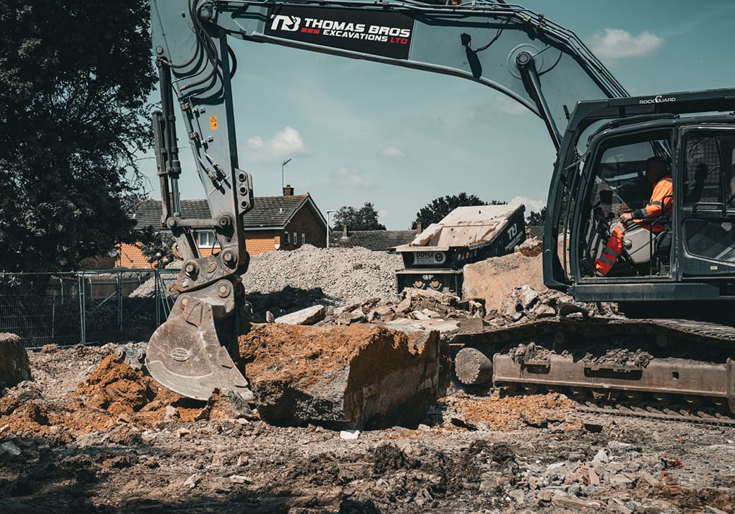 Concrete recycling /// Thomas Bros Ltd.