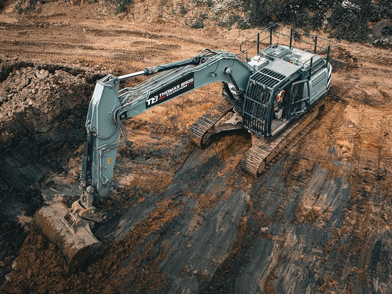 Machine control the future of civil engineering /// Thomas Bros Ltd.